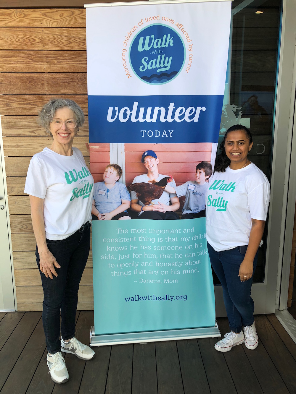 Why We Volunteer - Walk With Sally